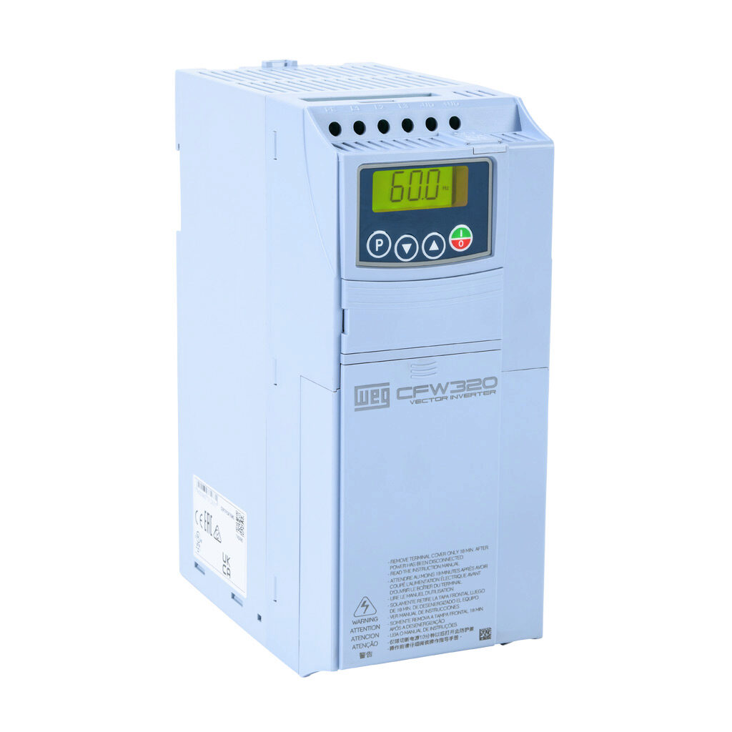 WEG Electric AC General Purpose Drive: 460 VAC, 10hp with 3-phase input ...