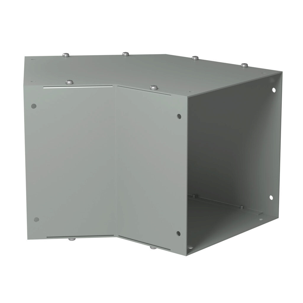 Hammond Lay-in Wireway Fitting: 45-degree elbow, 8 x 8in (PN# CWEL845 ...