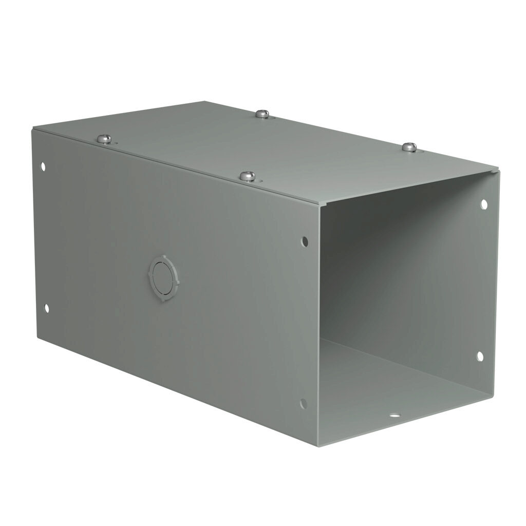 Hammond CW Series Lay-in Wireway: 6 x 6 x 12in (PN# CWSC612 ...