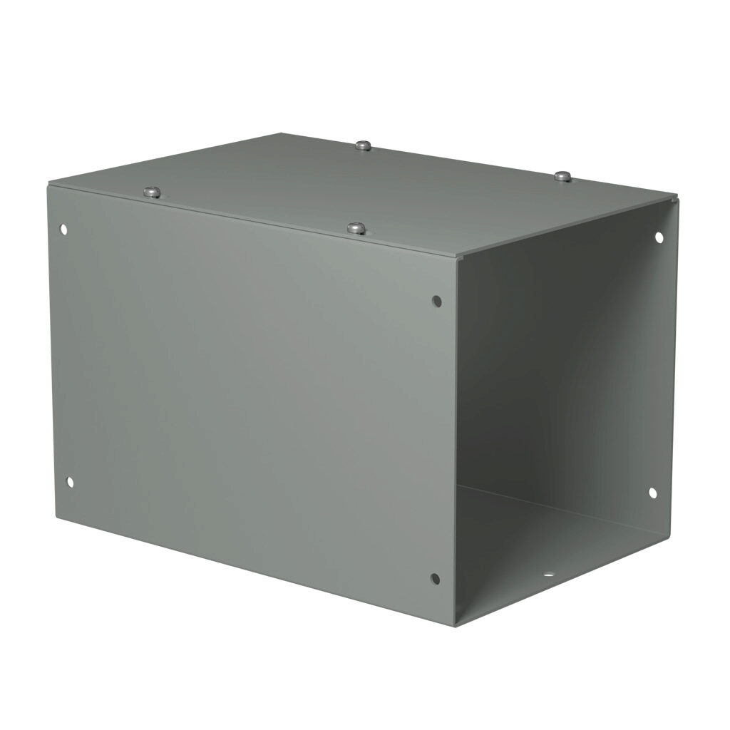 Hammond CW Series Lay-in Wireway: 8 x 8 x 12in (PN# CWSC812NK ...