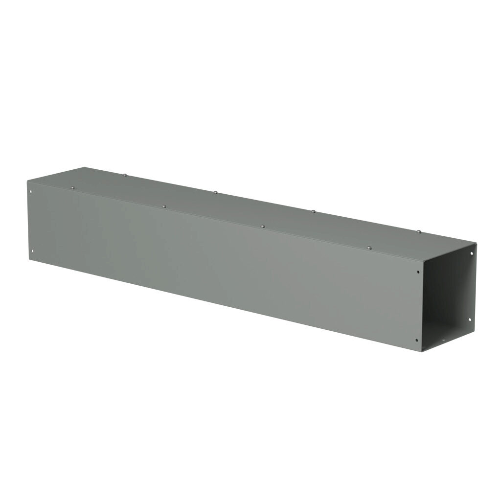 Hammond CW Series Lay-in Wireway: 8 x 8 x 48in (PN# CWSC848NK ...