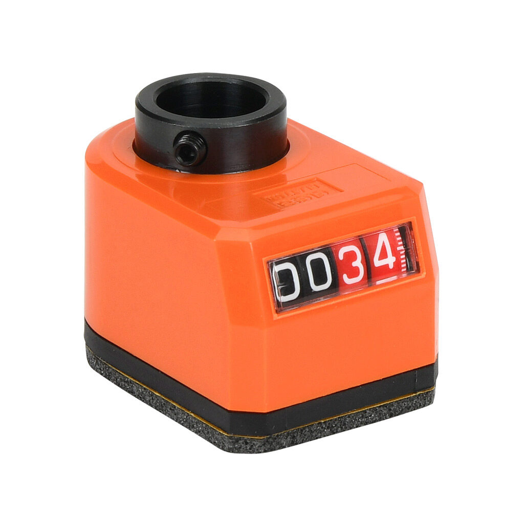 Elesa Position Indicator: 4-digit mechanical, IP65 (PN# DD51-AR-00.50-S) | AutomationDirect