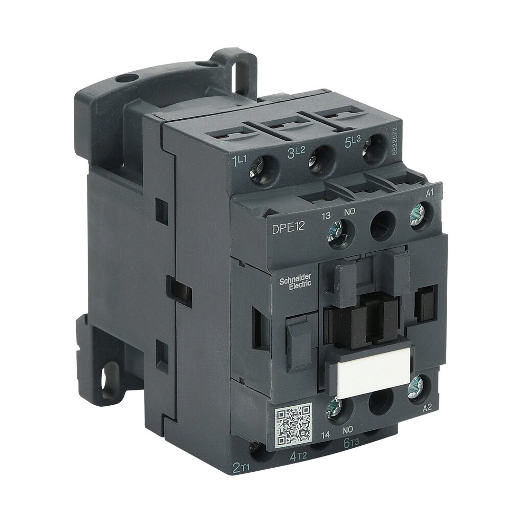 IEC Contactor: 12A, 24 VAC (50/60Hz) coil voltage (PN# DPE12B7) | AutomationDirect