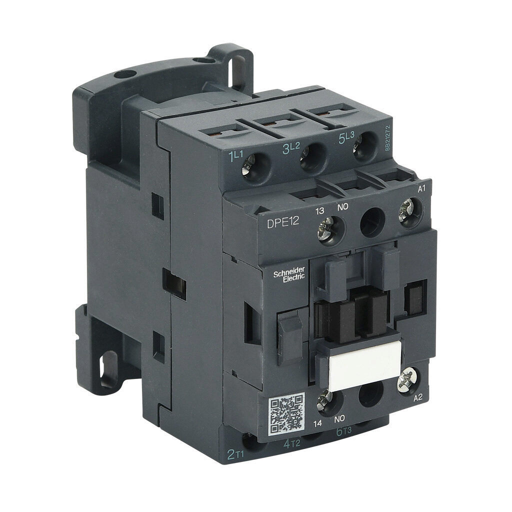 IEC Contactor: 12A, 240 VAC (50/60Hz) coil voltage (PN# DPE12U7 ...