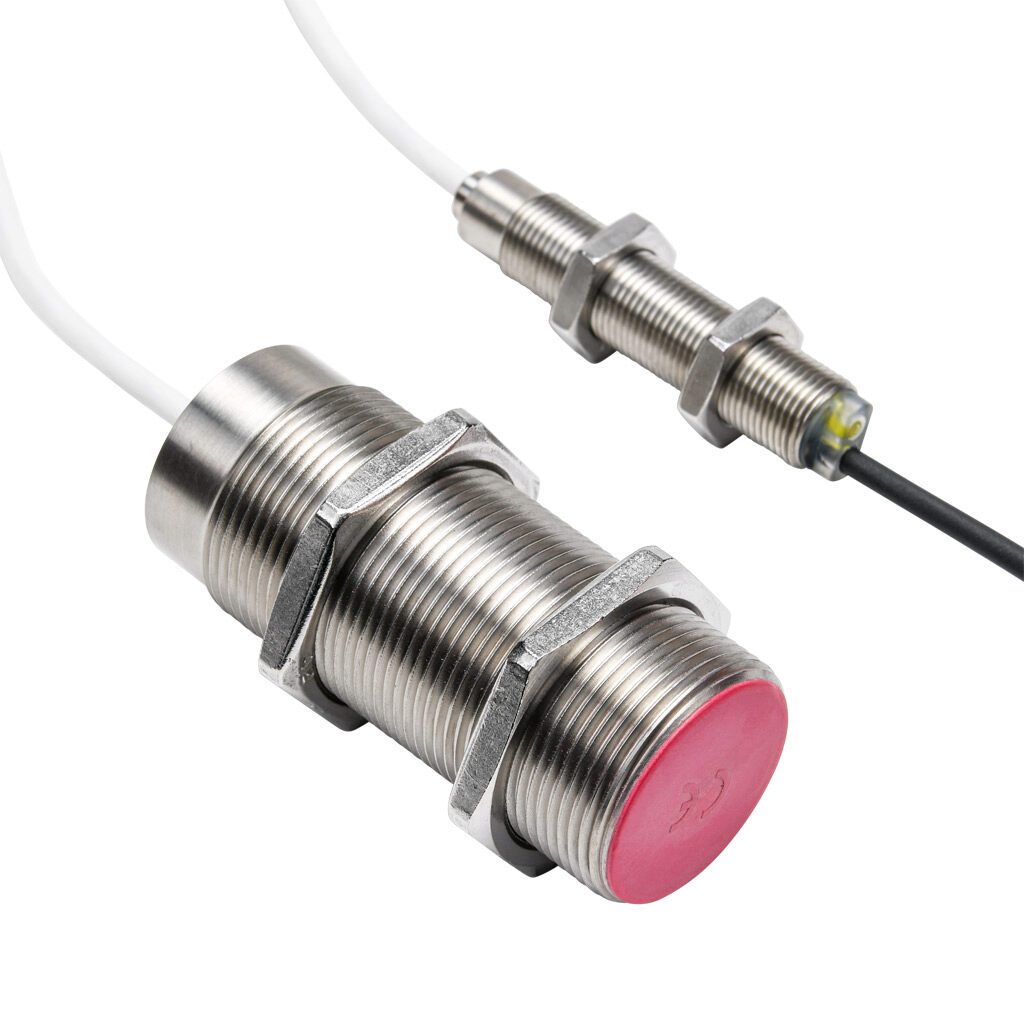 Inductive Proximity Sensor: 30mm diameter x 75mm body, 10mm range (PN# DW-HD-601-M30-411 ...