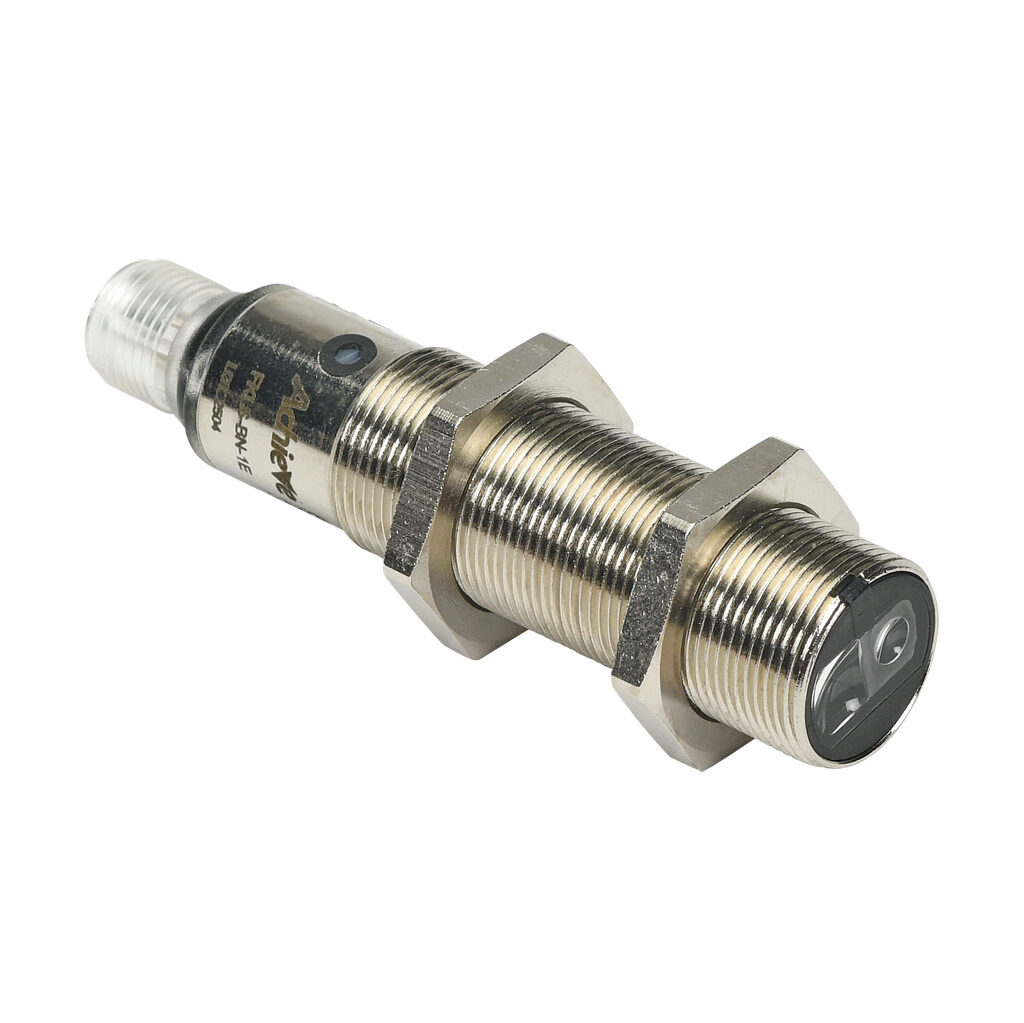 Tubular photo sensor: 30-100mm range, diffuse w/suppression (PN# FKLS-BN-1E) | AutomationDirect