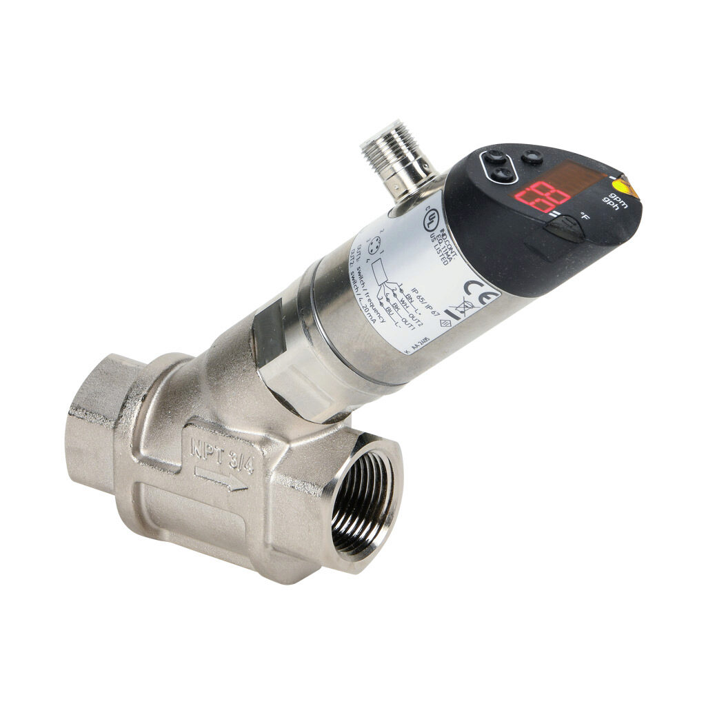 Liquid Digital Flow Sensor: 0 to 10 GPM (PN# FSC75-00-42-10H) | AutomationDirect