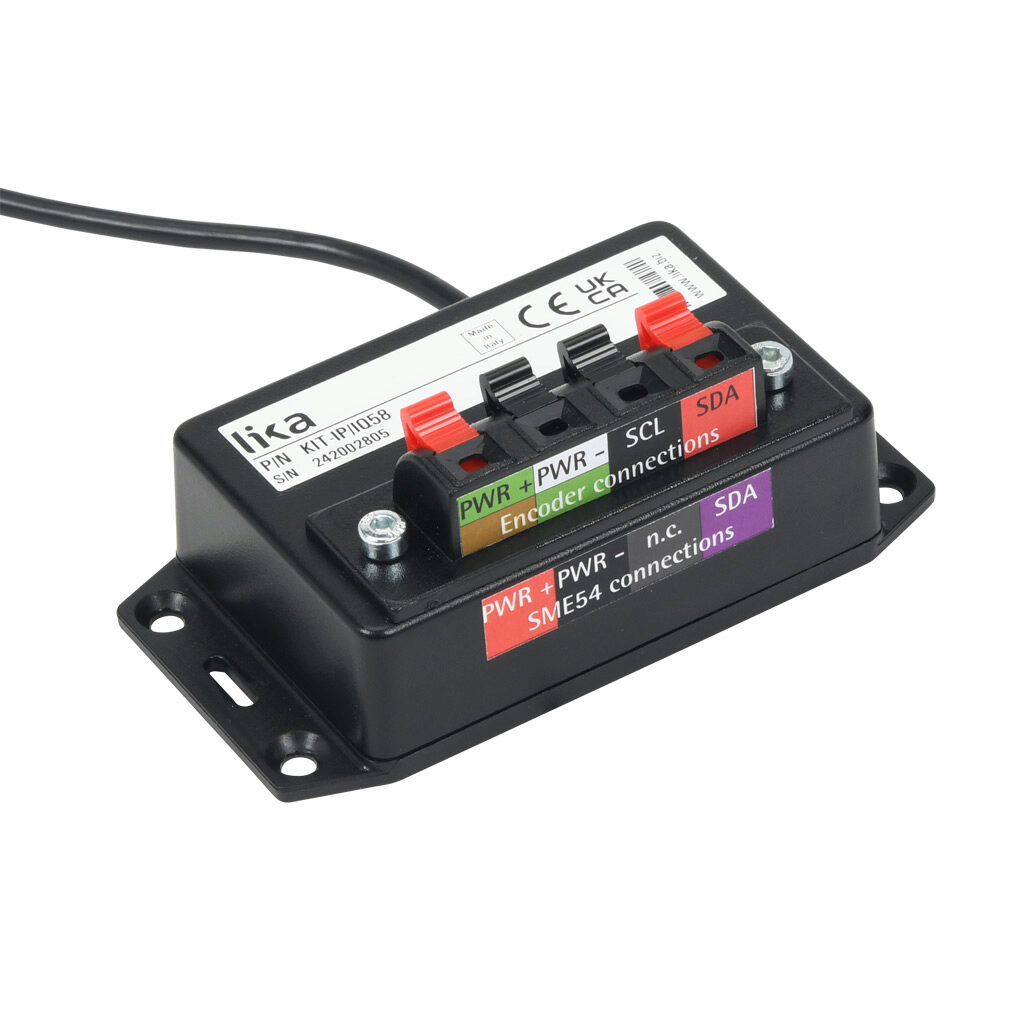 Cable: for Lika Electronic AQ58 and AQ59 series encoders, 4.9ft/1.5m ...