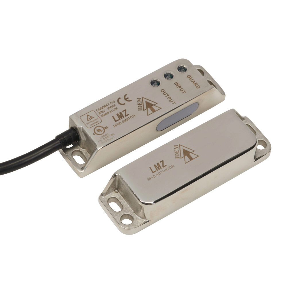 IDEM Z-Range Safety Switch Set: non-contact master coded RFID (PN# LMZ ...