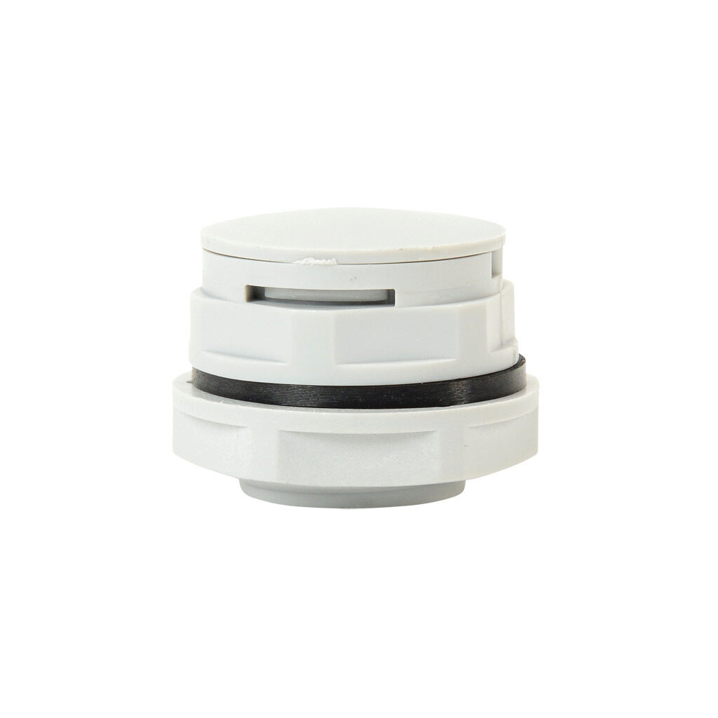 Pressure Relief Vent Plug: M20 x 1.5mm thread type, polyamide, light ...