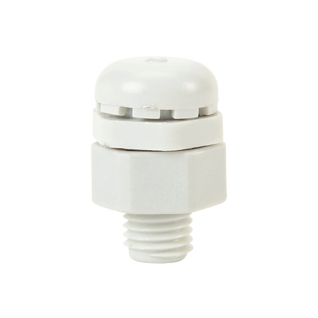 Pressure Relief Vent Plug: M6 x 0.75mm thread type, polyamide, light ...