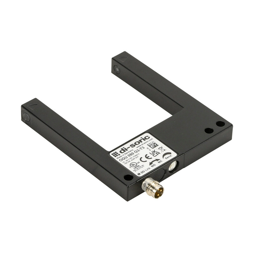 U-frame Photoelectric Fork Sensor: 0-50mm range, through-beam (PN ...