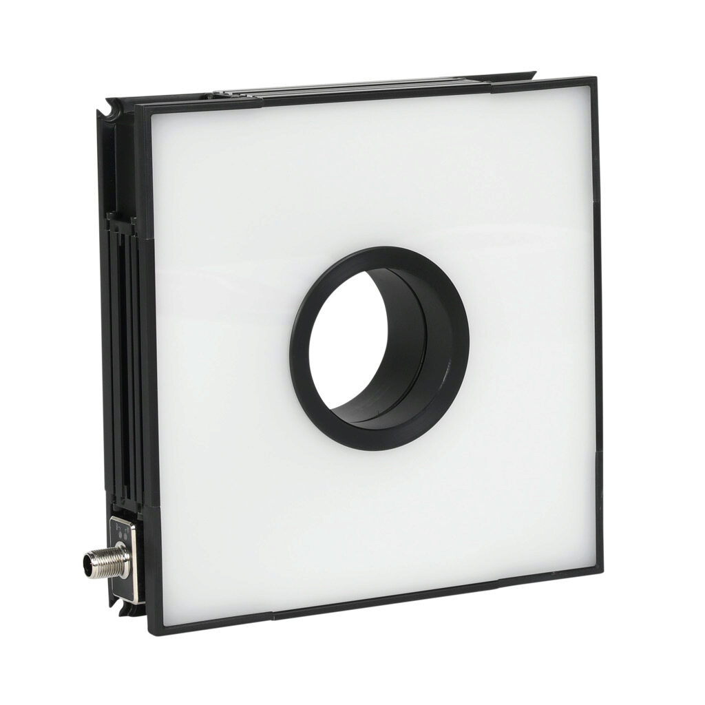 Machine Vision Lighting: flat dome light, white light emission (PN ...