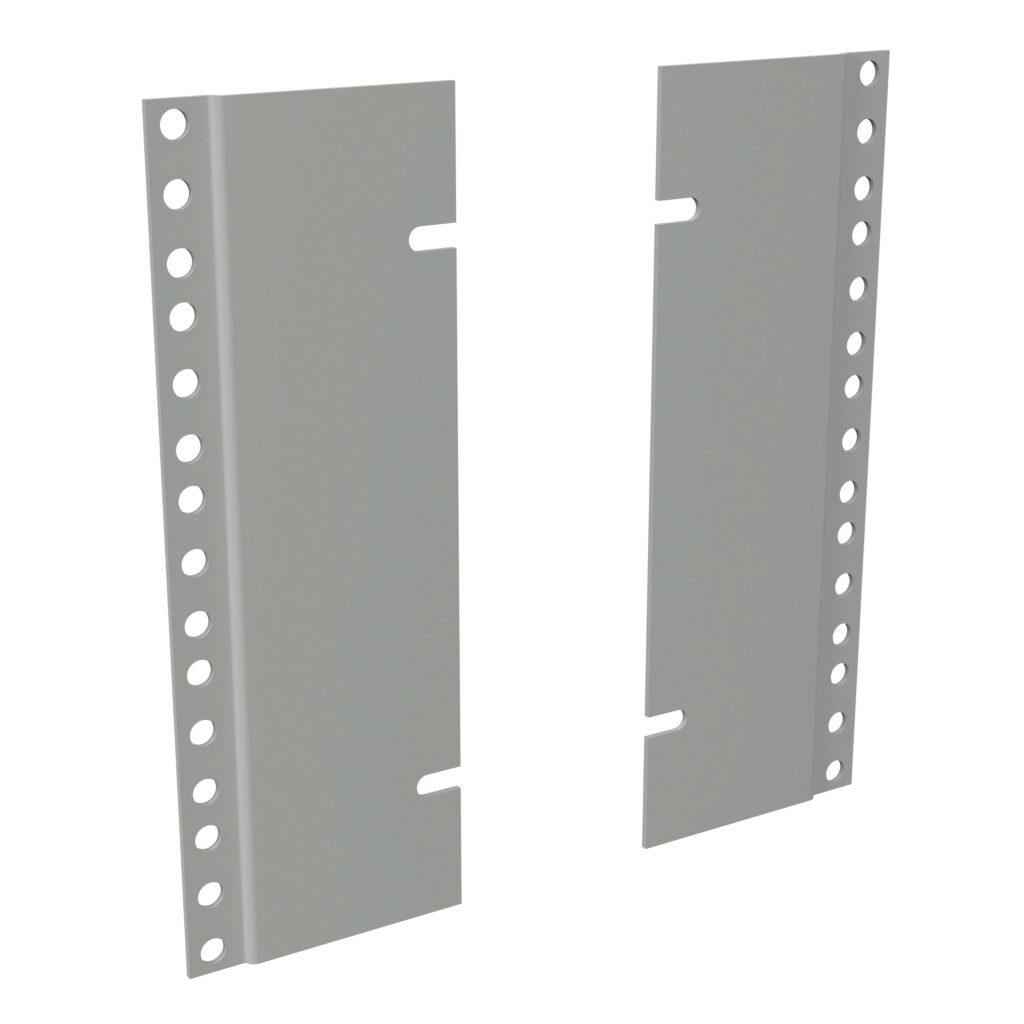 Hammond Rack Rail Reducer Panel: 4/pk, 5U, 24in to 19in (PN ...