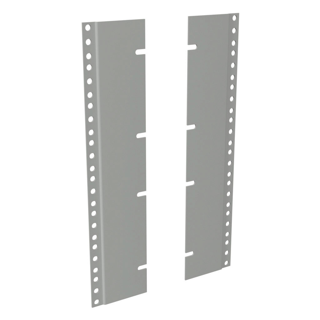 Hammond Rack Rail Reducer Panel: 4/pk, 8U, 24in to 19in (PN ...