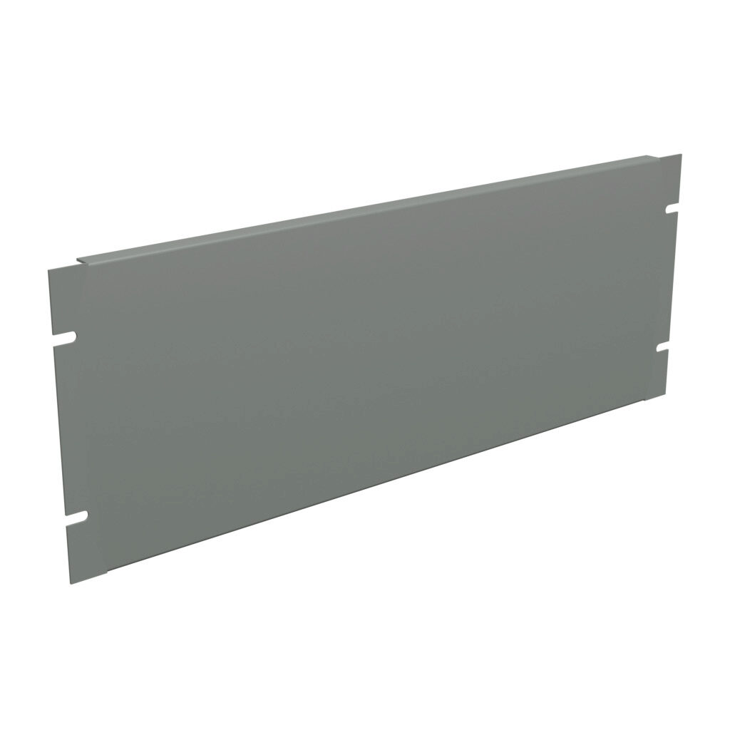 Hammond Rack Panel: 4U, flanged, carbon steel (PN# PBFS19007GY2 ...