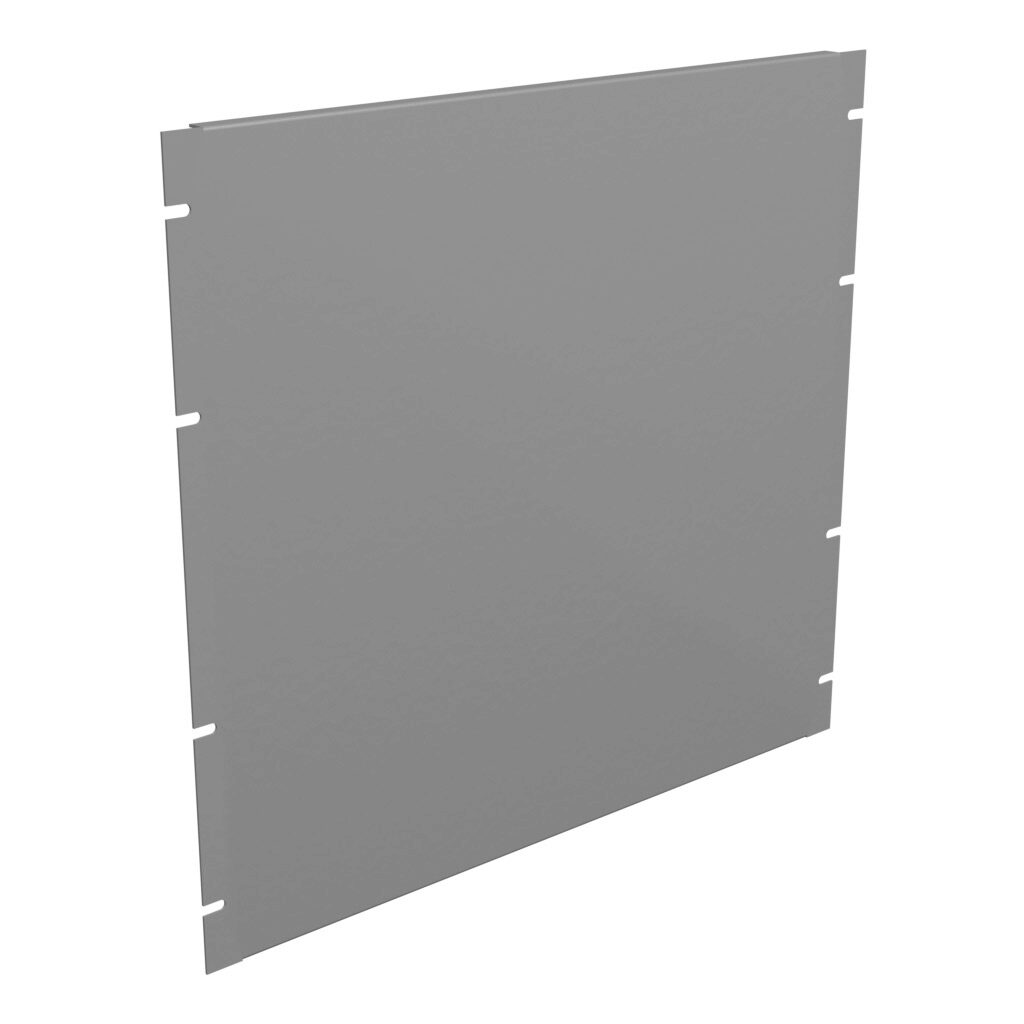 Hammond Rack Panel: 10U, flanged, carbon steel (PN# PBFS19017LG2 ...