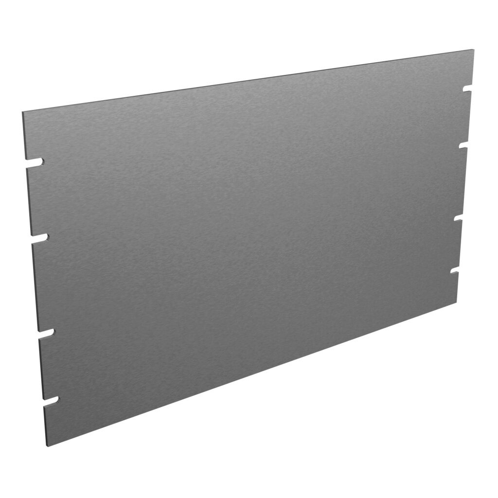 Hammond Rack Panel: 6U, 5052-H32 aluminum (PN# PBPA19010UNF ...