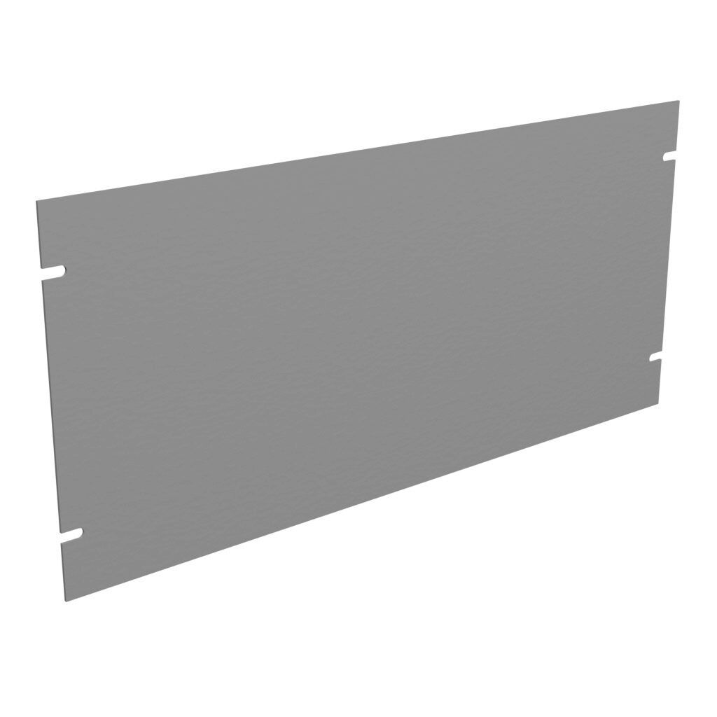 Hammond Rack Panel: 5U, carbon steel (PN# PBPS19008LG2) | AutomationDirect