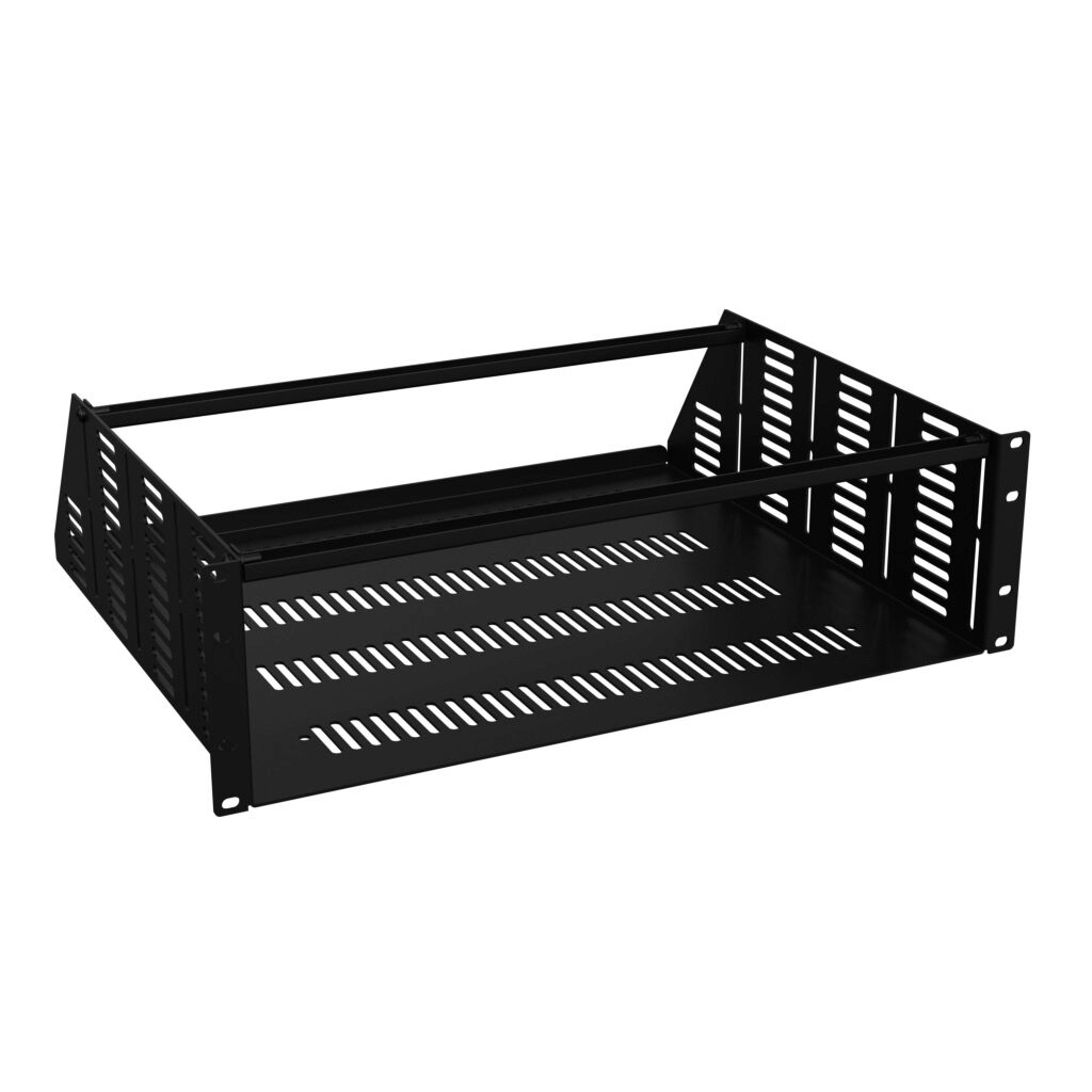 Hammond Two-post Clamping Rack Shelf: 3U, 19in rack width, 15in depth ...