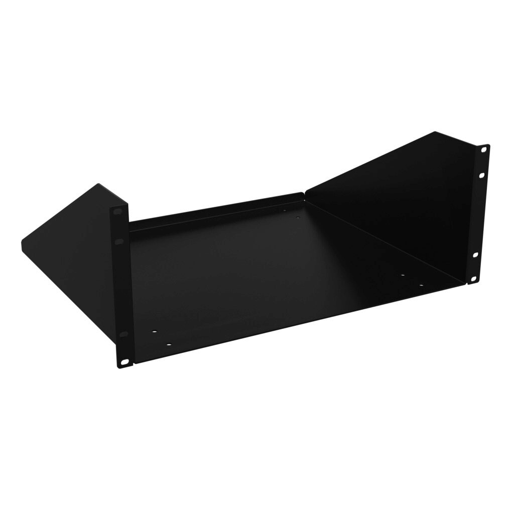 Hammond Universal Rack Shelf: 4U, 19in rack width, 15in depth, 200lb ...