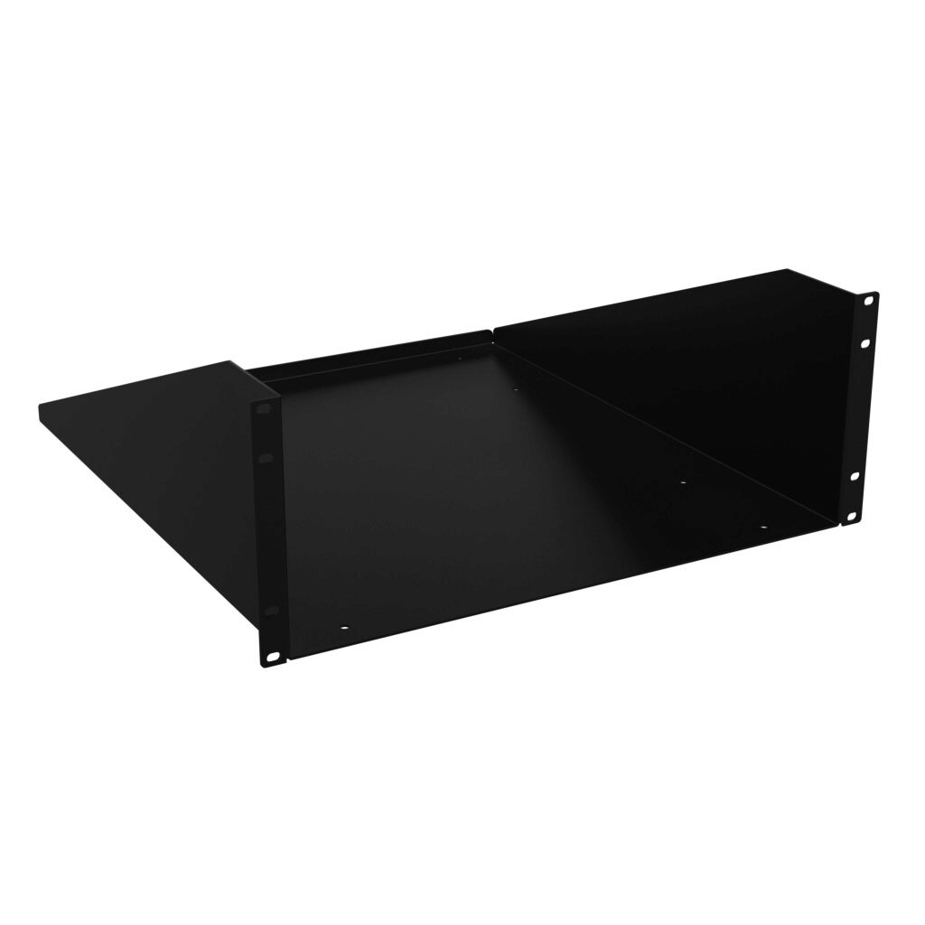 Hammond Universal Rack Shelf: 4U, 19in rack width, 20in depth, 200lb ...