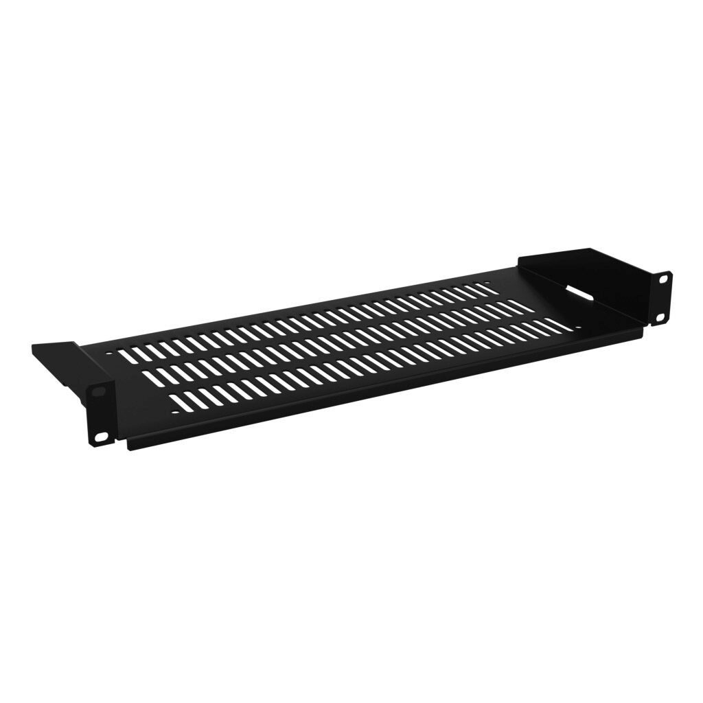 Hammond Universal Rack Shelf: 1U, 19in rack width, 7in depth, 42lb ...