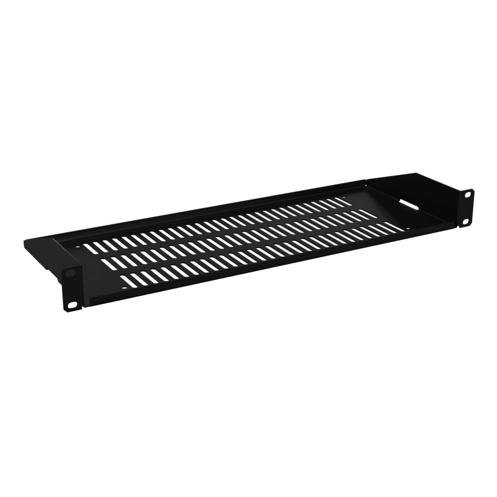 Hammond Universal Rack Shelf: 1U, 19in rack width, 7in depth, 42lb ...