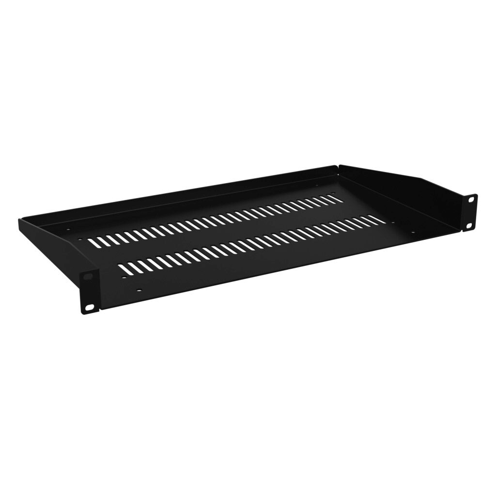 Hammond Universal Rack Shelf: 1U, 19in rack width, 10in depth, 42lb ...