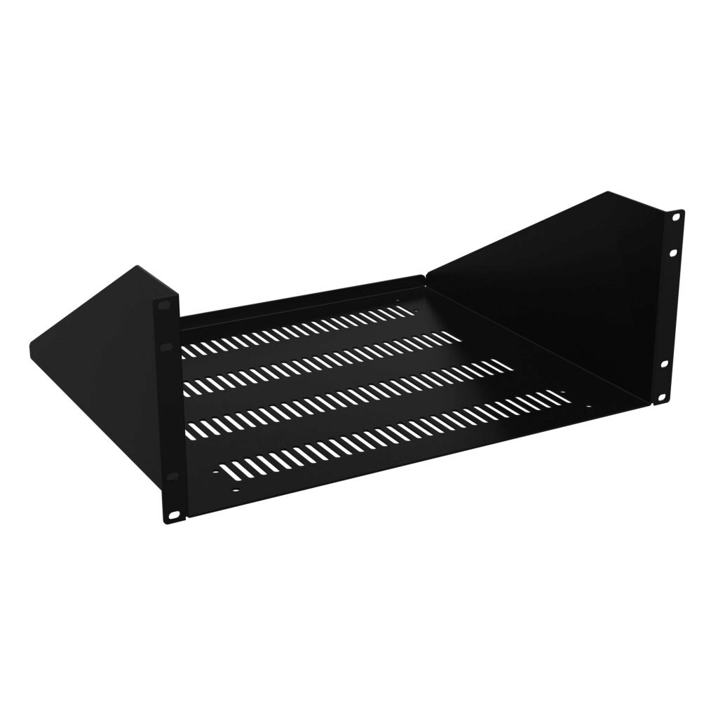 Hammond Universal Rack Shelf: 4U, 19in rack width, 15in depth, 200lb ...