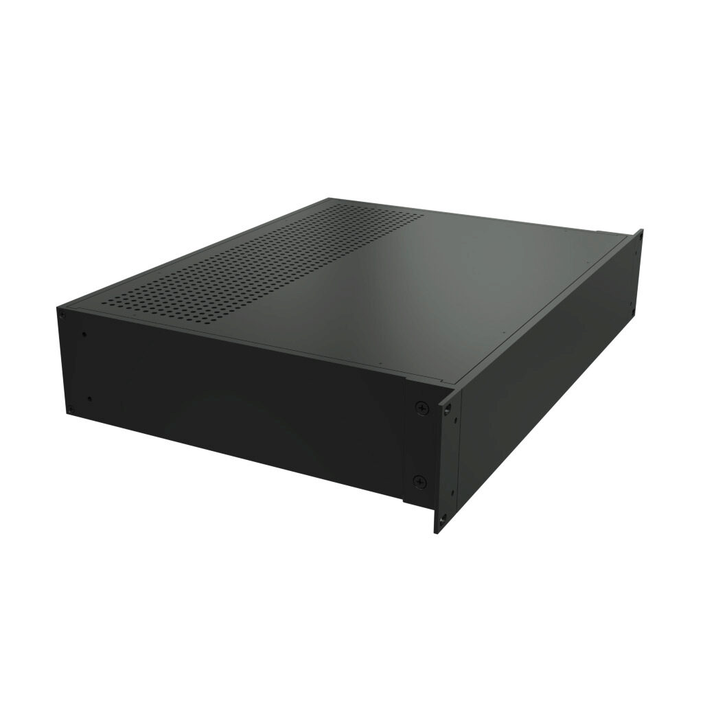 Enclosure: 4 x 17 x 13in, rack and desktop mount, aluminum (PN ...