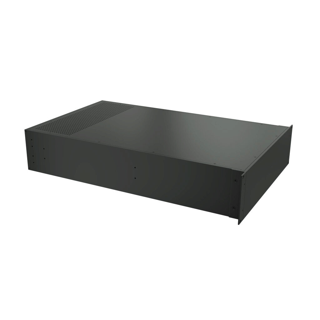 Enclosure: 5 x 17 x 28in, rack and desktop mount, aluminum (PN ...