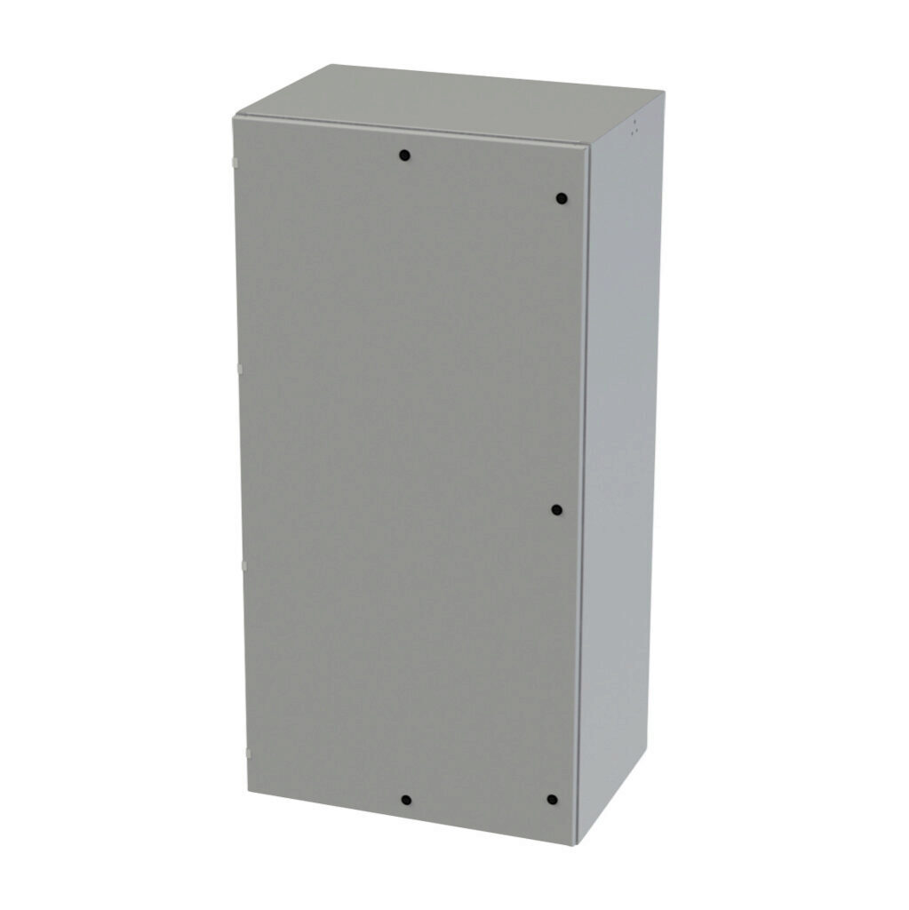 Enclosure: 72 x 36 x 24in, wall mount, carbon steel (PN# SCE-72EL3624LP ...