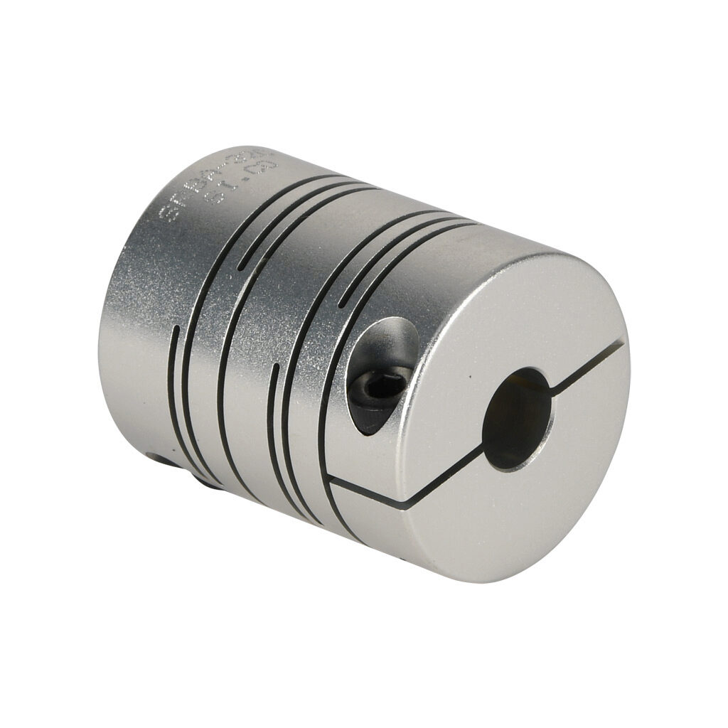 Drive Coupling: servo-beam, 7075-T6 aluminum alloy, 8 x 9.525mm (3/8in ...