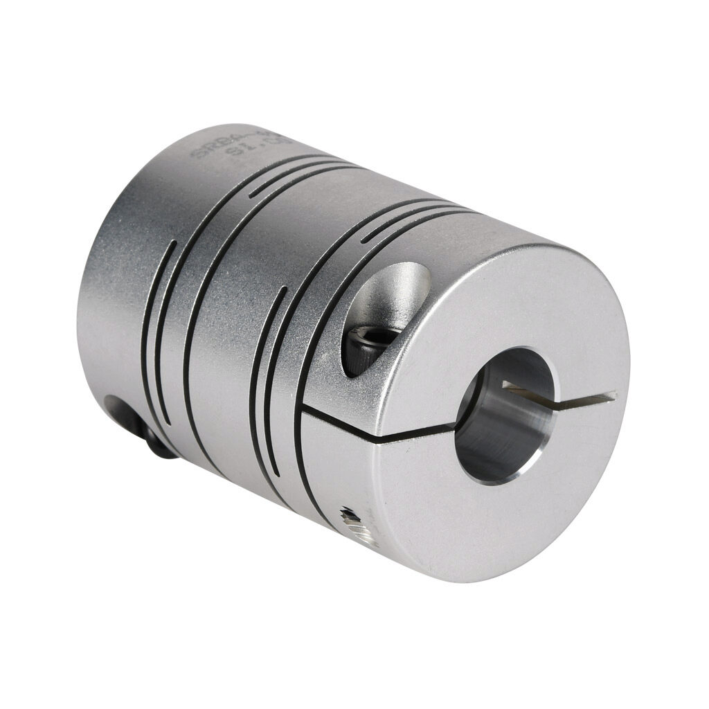 Drive Coupling: servo-beam, 7075-T6 aluminum alloy, 18 x 19mm bore (PN ...