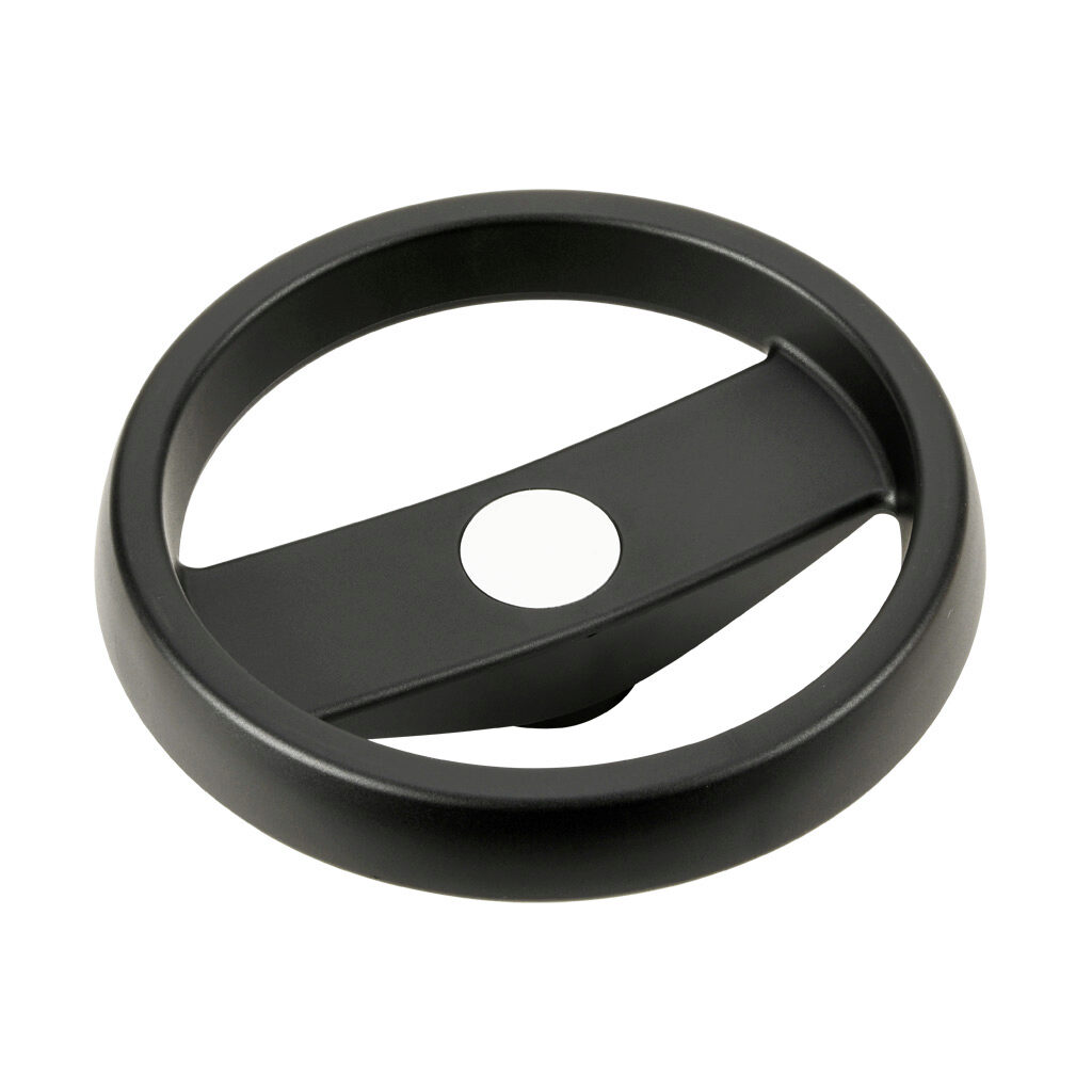 Elesa Handwheel: spoked, 8in diameter, 5/8in bore (PN# VRTP-200-A58 ...