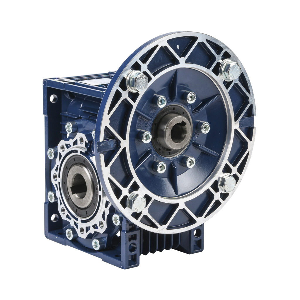 Worm Gearbox: general purpose, 100:1 ratio (PN# WGA-63M-100-80B5 ...