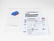 Rectangular photo sensor: 20-4200mm range, polarized retroreflective ...