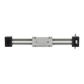 Linear Actuator Assembly: W1040 twin rail, 300mm travel, toothed belt ...