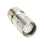 Lika Electronic Mating Connector: 12-pin M23 connector, 24 AWG (PN# E ...