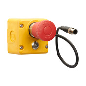 IDEM Z-Range Emergency Stop Control Station: single pushbutton (PN# ES ...