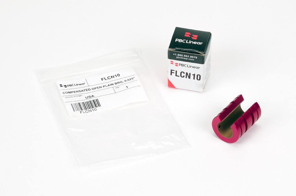 Simplicity Series Plain Bearing: 5/8in inside diameter, 1-1/8in outside ...