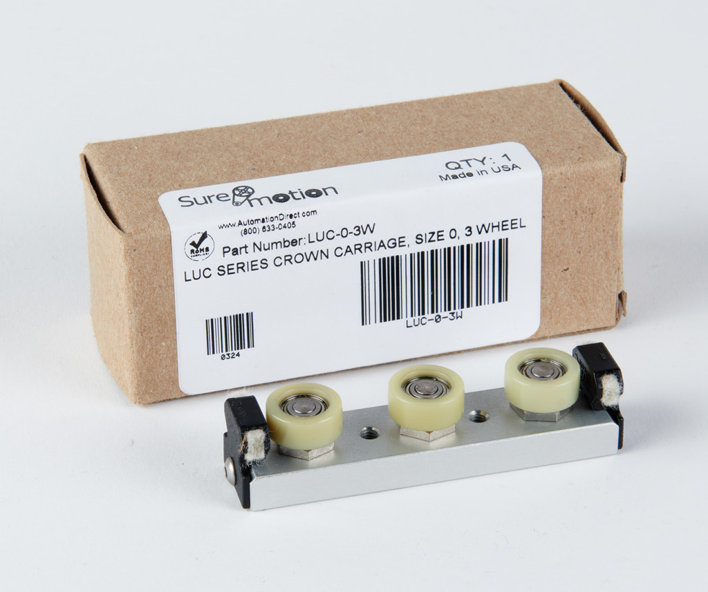 Crown Carriage: polyacetal/440C stainless steel, for SureMotion LUC-0 ...