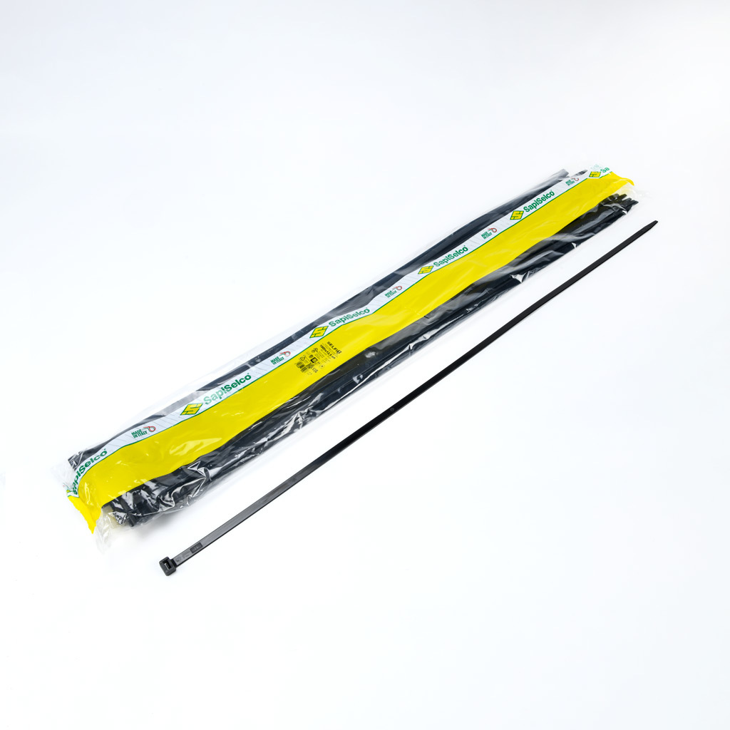 Cable Tie: 50/pk, 39.37in length, black, nylon (PN# SEL.3.453 ...