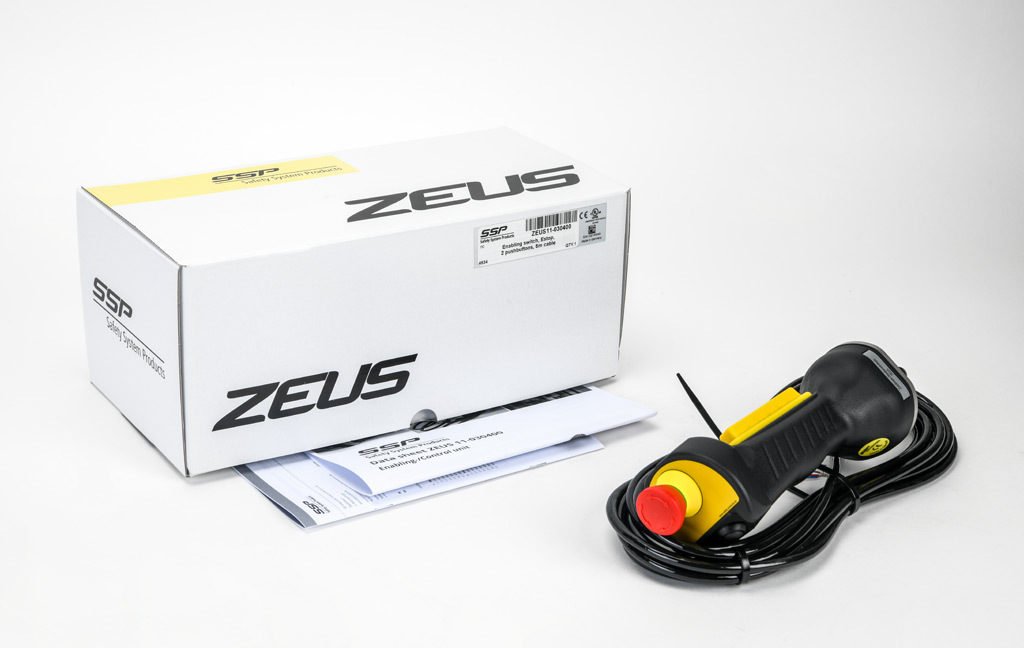 ZEUS Series Safety Enabling Switch: pigtail (PN# ZEUS11-030400 ...