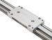 Linear Actuator Assembly: W1040 twin rail, 1000mm travel, toothed belt ...
