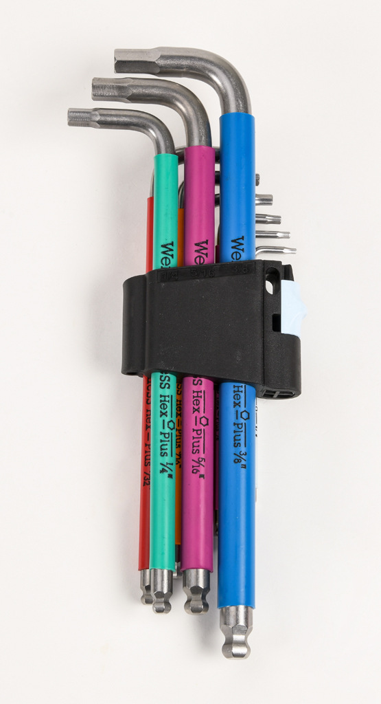 Wera Hex-Plus Hex Key Set: 9 pieces (PN# 05022860001) | AutomationDirect