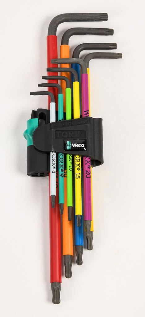 Wera Torx Key Set: 9 pieces (PN# 05024480001) | AutomationDirect