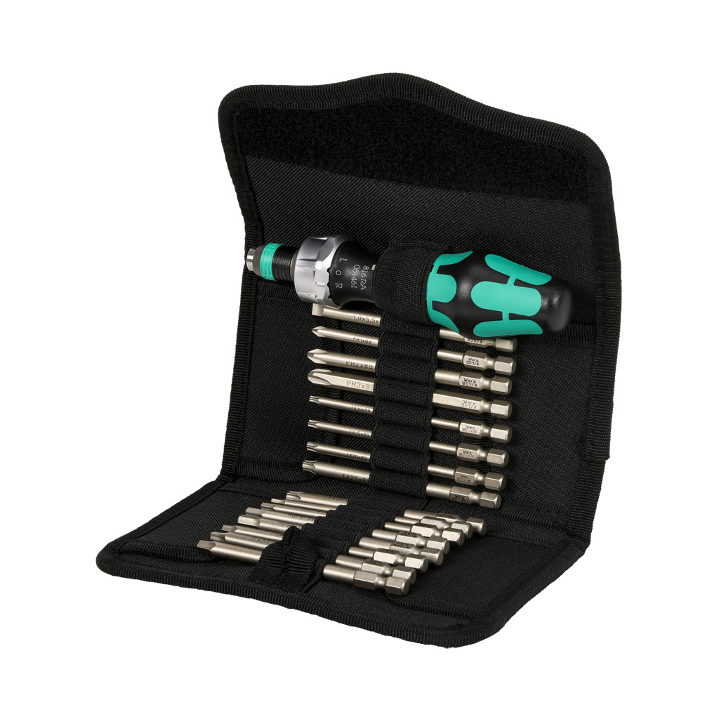 Wera Multi-bit Screwdriver: 17 pieces (PN# 05051041001) | AutomationDirect