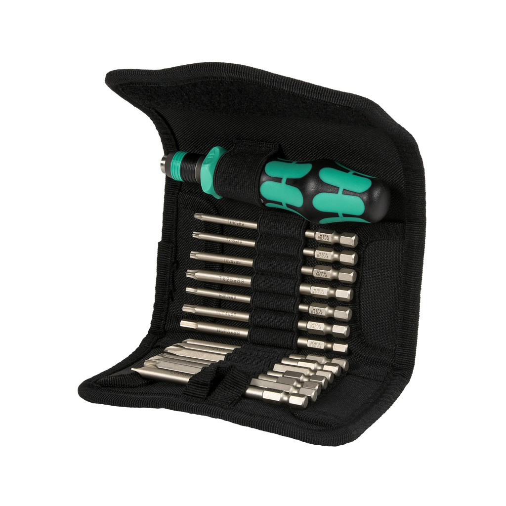 Wera Multi-bit Screwdriver: 15 pieces (PN# 05051061001) | AutomationDirect
